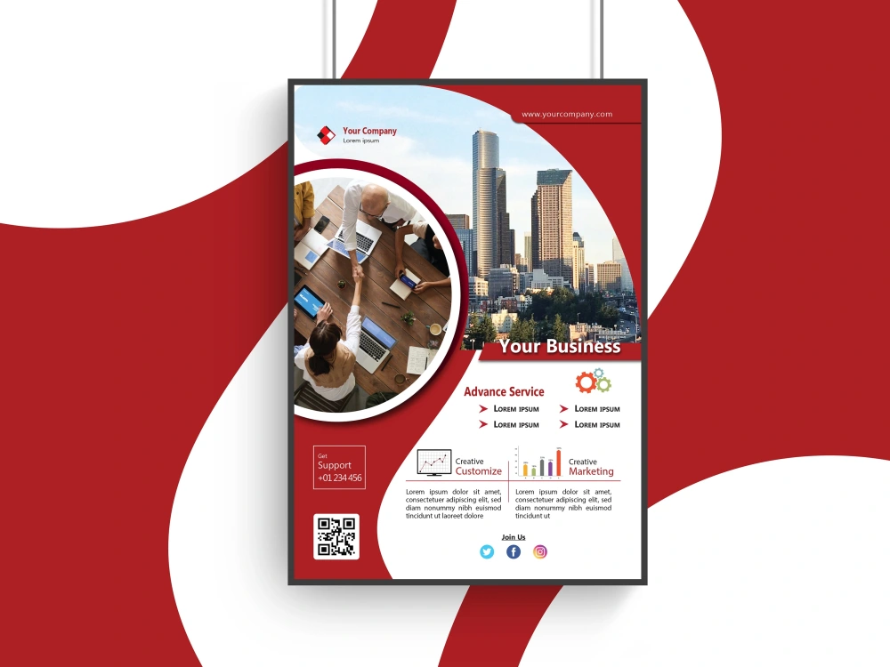 A digital or print ready flyer or poster | Upwork