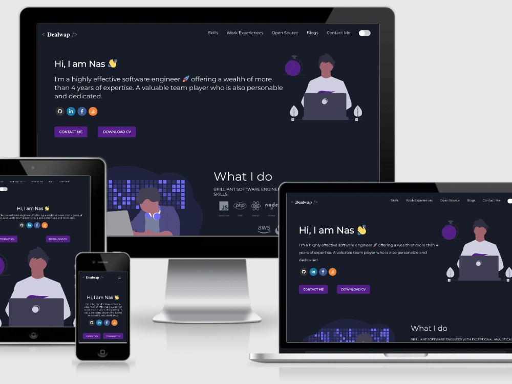 A website with clean and smooth user interface | Upwork