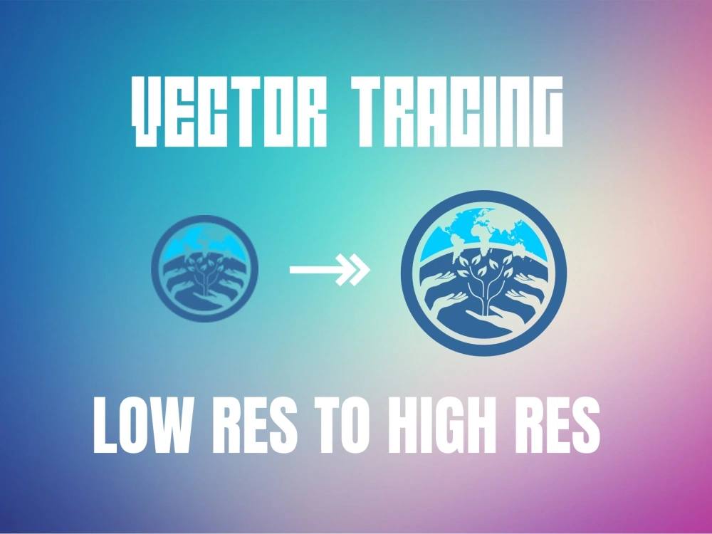 A conversion of your low res logo/Icon to high res. | Upwork