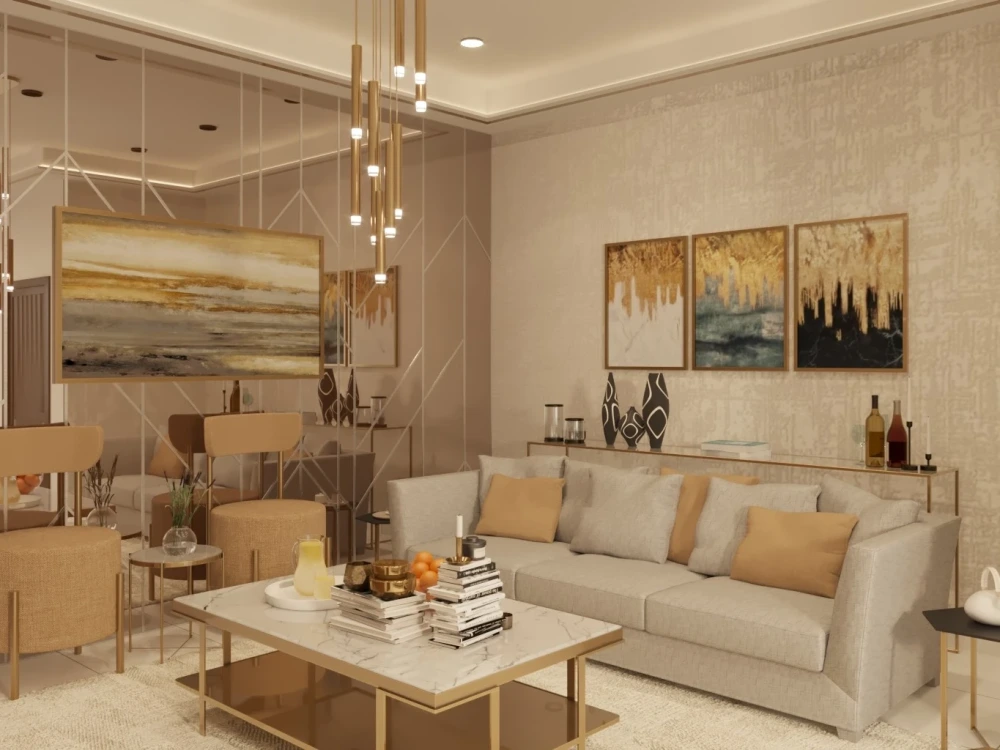 A luxury interior design, 3D renderings for your Apartment | Upwork