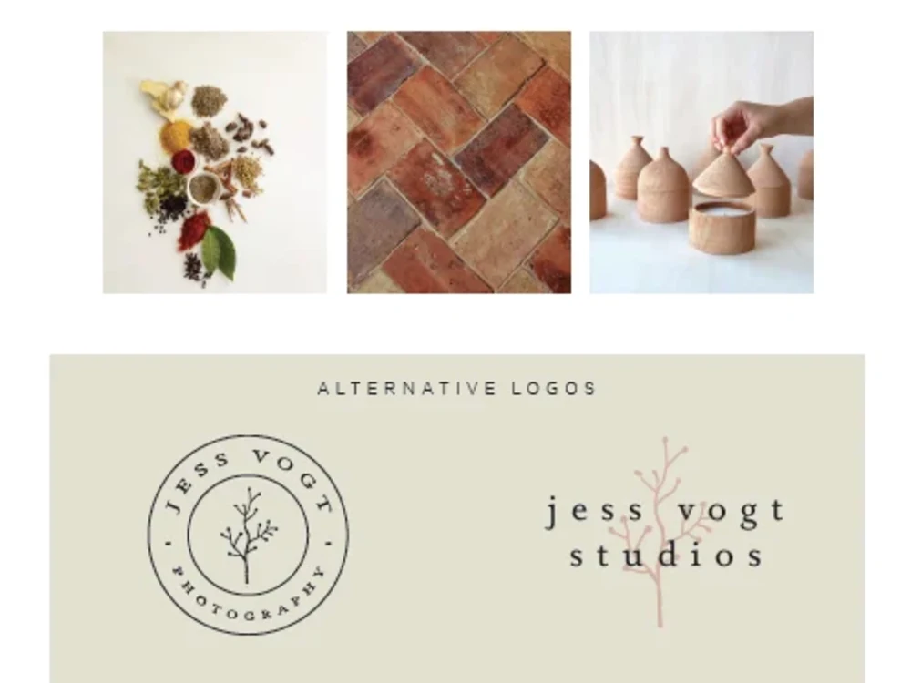 Full brand identity board and logo | Upwork