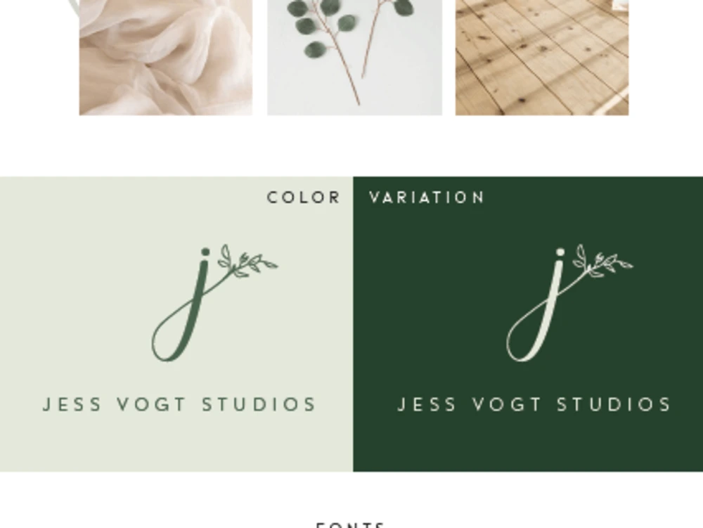 Full brand identity board and logo | Upwork