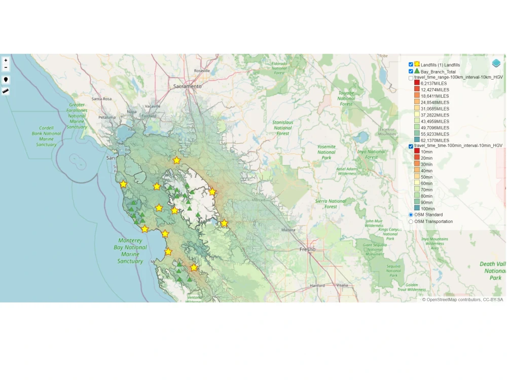 A Web GIS map Application | Upwork