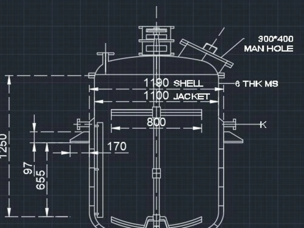 Detailed Mechanical Drawings Autocad | Upwork
