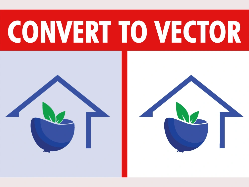 Design your logo redesign and convert to vector | Upwork