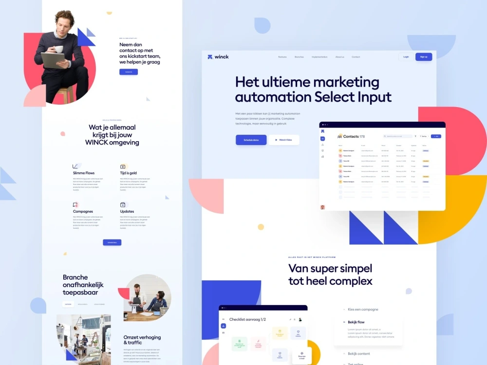 A Stunning UX/Ui Responsive Website Design with Animated Prototype | Upwork