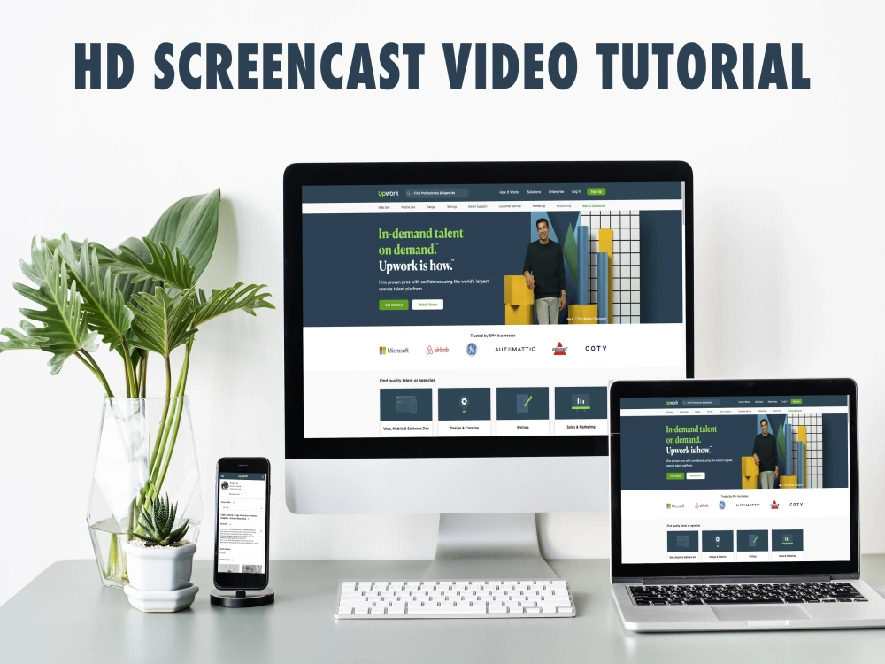 A perfect HD screencast explainer video tutorial | Upwork