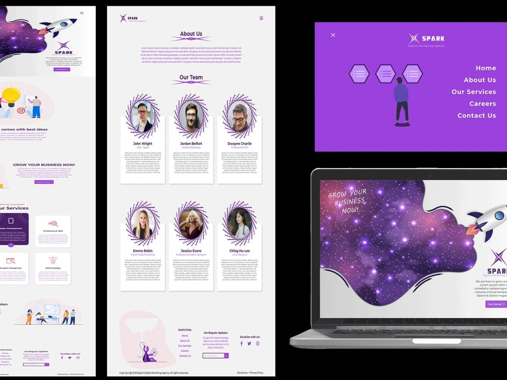 A UI UX design prototype | Upwork