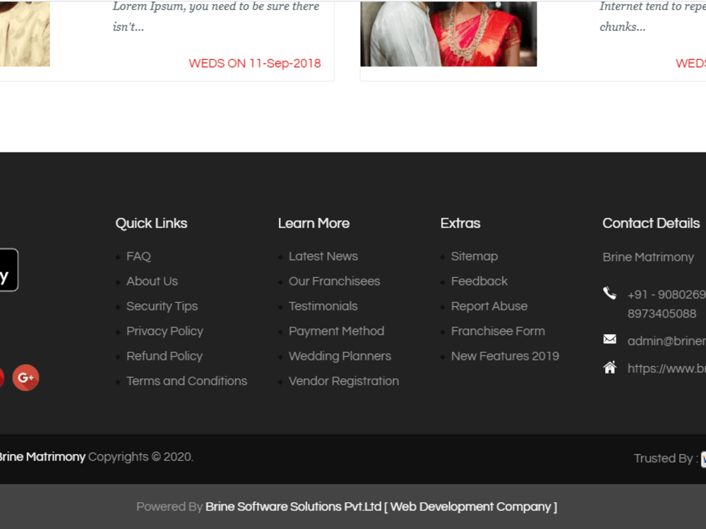 A Matrimonial Website Script with Source Code | Upwork