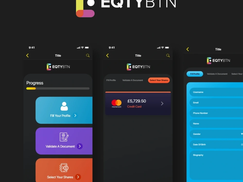 A modern and pixel perfect app ui ux design in XD or Figma | Upwork