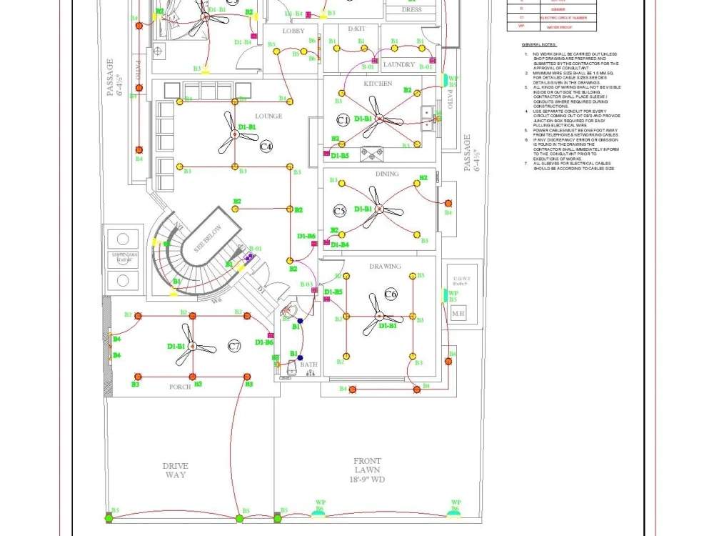 An amazing electrical design for your house/building | Upwork