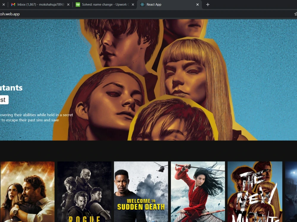 A fantastic deliverable frontend Application | Upwork