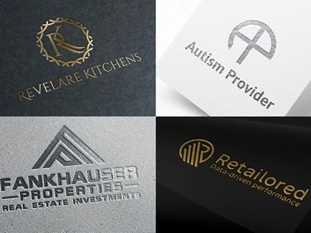 An amazing initial text lettermark logo | Upwork