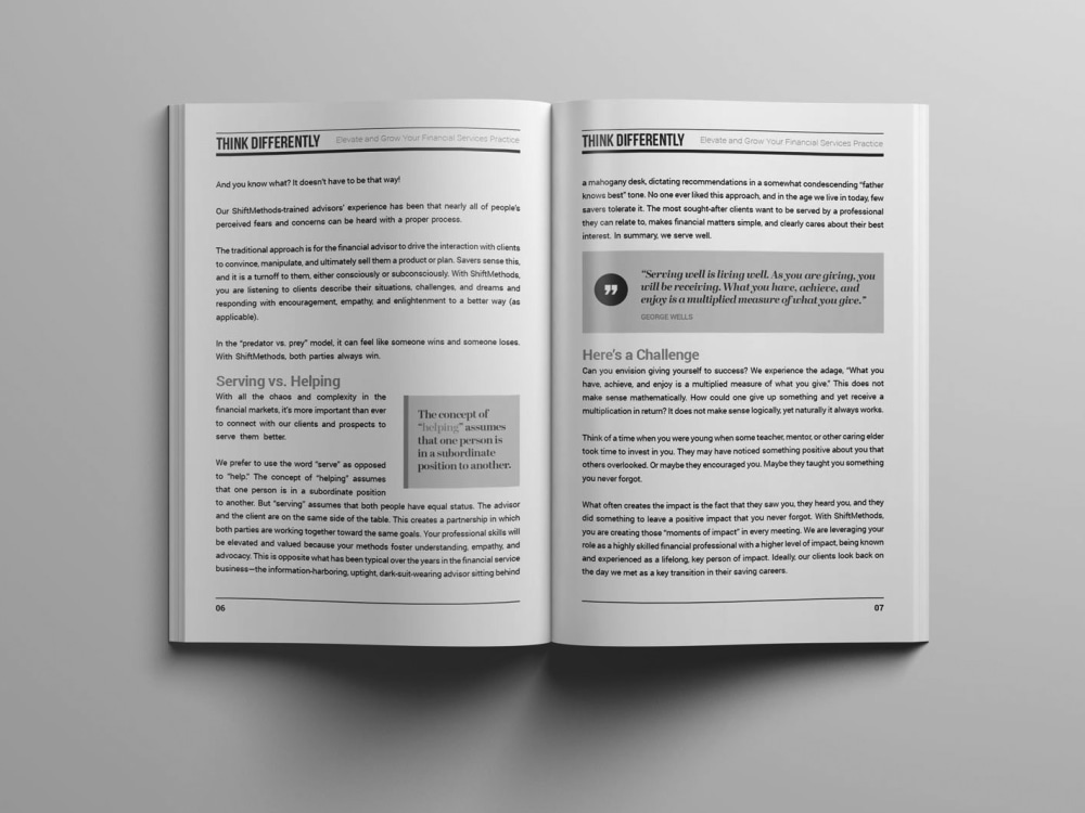 A professional document layout, PDF document, Report Design, Annual ...