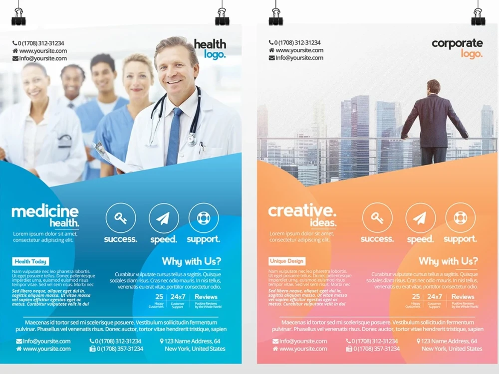 Professional flyer Design in 24 Hours | Upwork