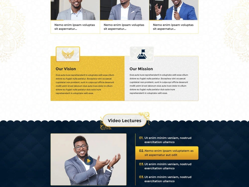 A super responsive Frontend Template (Angular/HTML/Bootstrap) | Upwork
