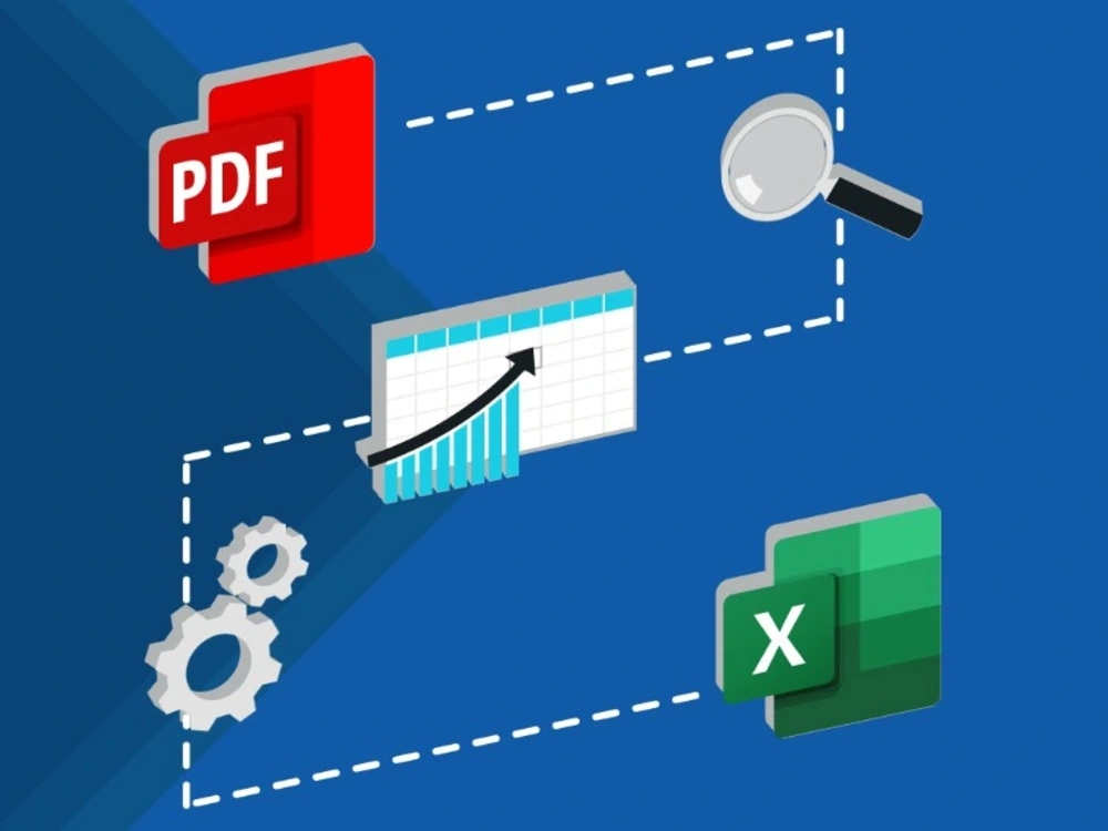Your PDF data into excel sheet / CVS sheet | Upwork