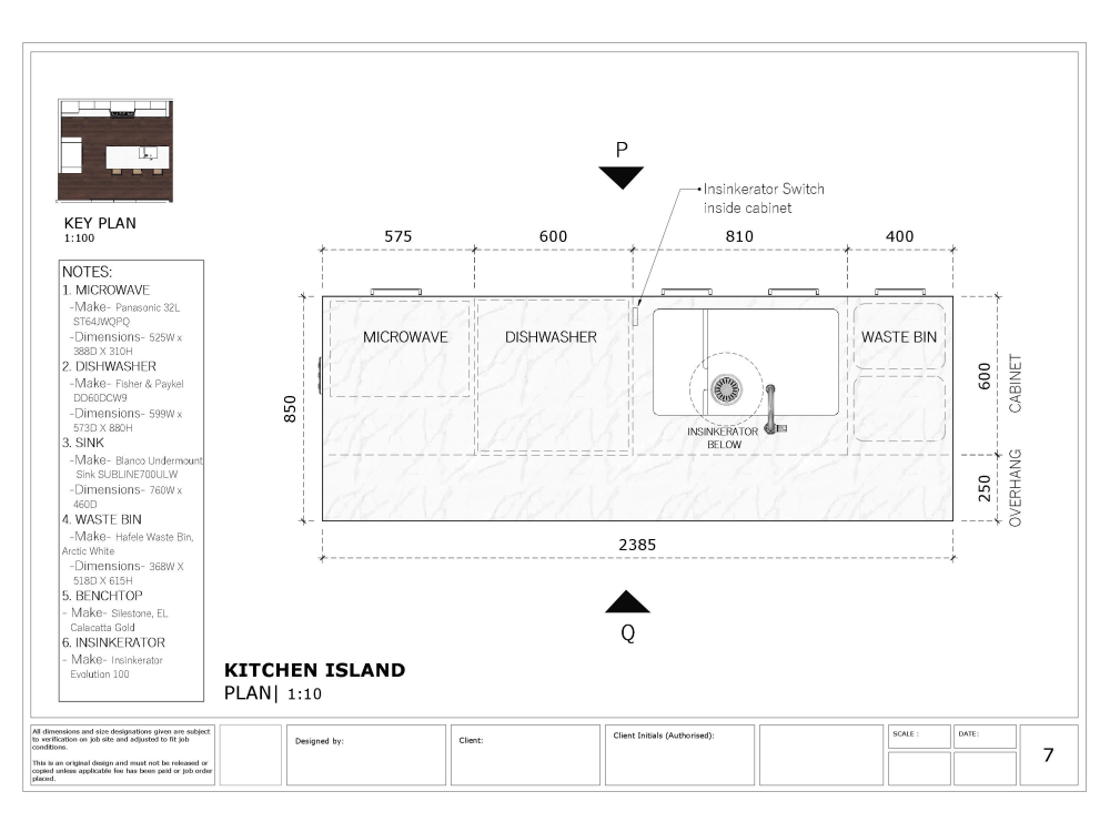 Interior Design drawing docket for your project | Upwork