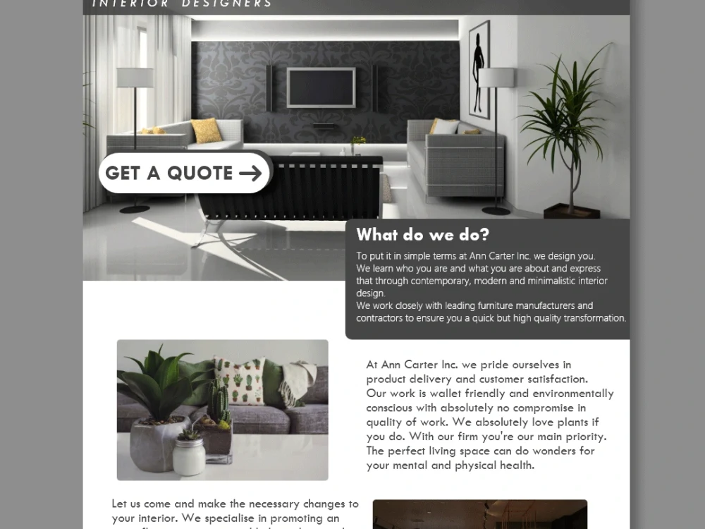A fully responsive UX/UI Landing/Homepage Design | Upwork