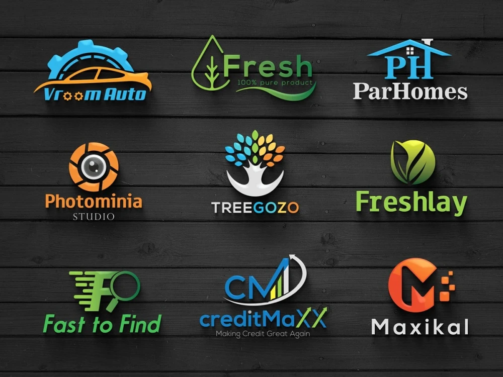 A creative 3d logo design for your business | Upwork