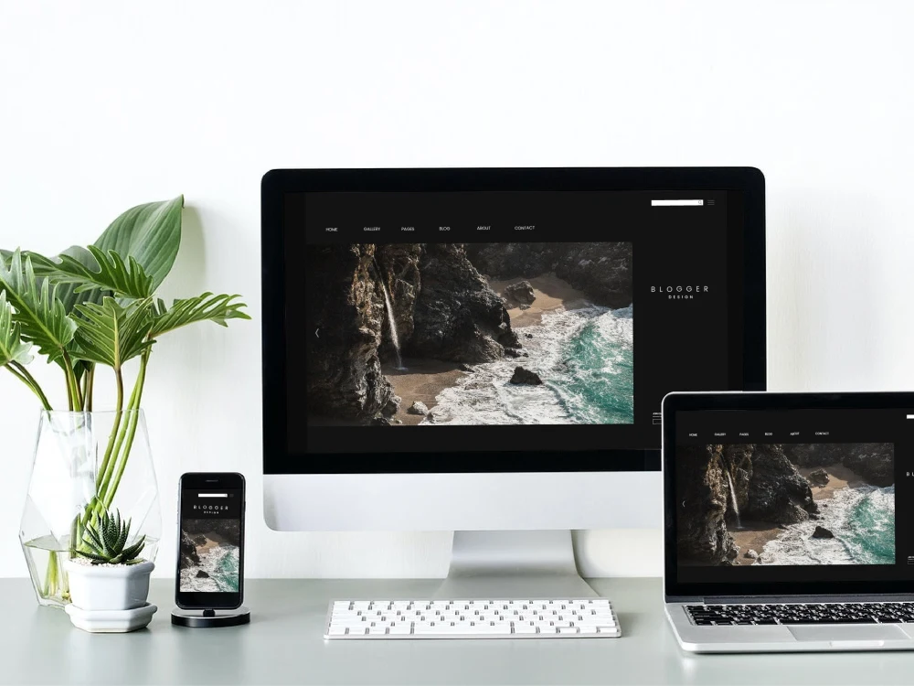 A responsive custom-built website | Upwork