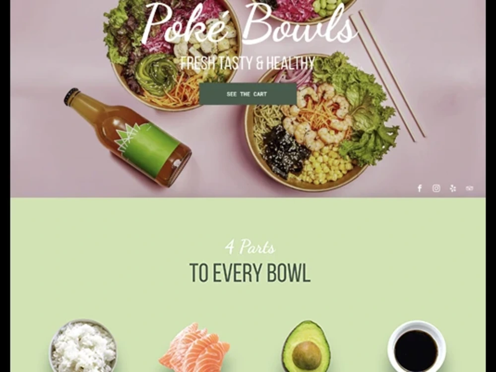 A responsive custom-built website | Upwork