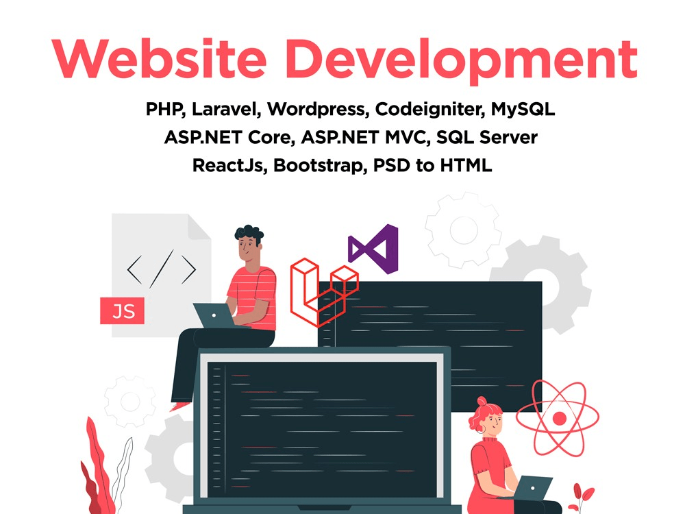 A highly secure custom website built using PHP/Laravel/ASP.NET | Upwork