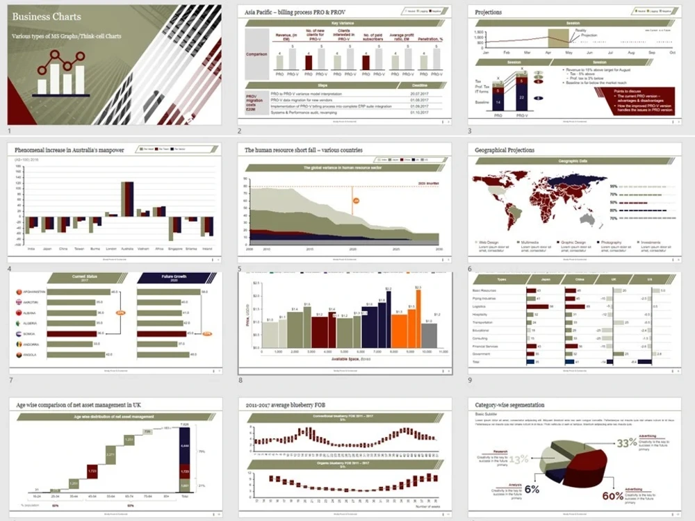 An enhanced business Powerpoint Presentation - McKinsey, BCG, Bain, EY ...