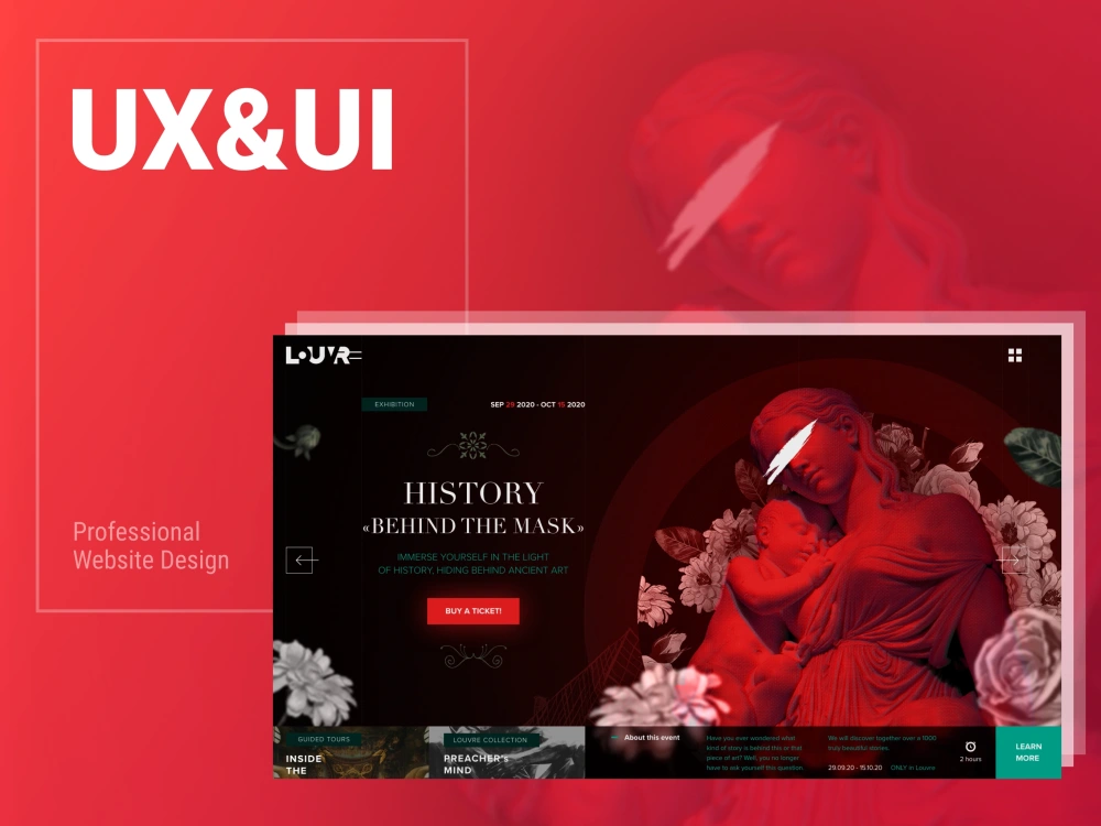 A professional website ux/ui design for your business | Upwork