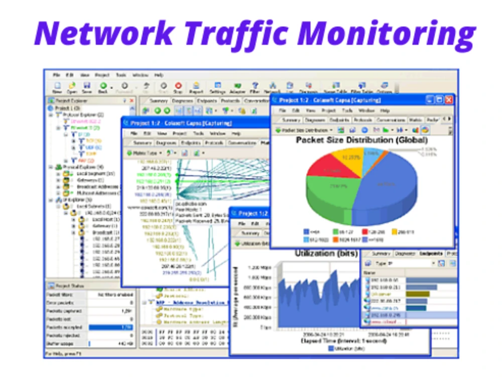 Network Traffic Monitoring & Analysis using Wireshark and other tools | Upwork