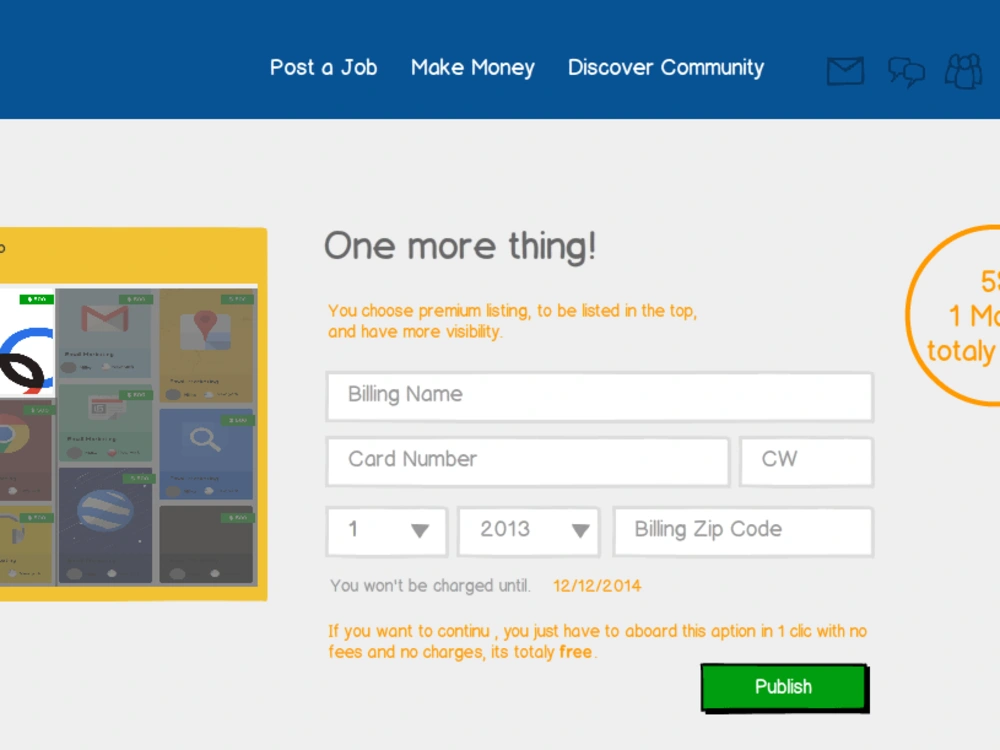 High fidelity UX interactive prototype | Upwork