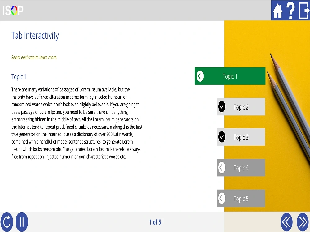 An engaging and interactive eLearning/SCORM/HTML5 course. | Upwork