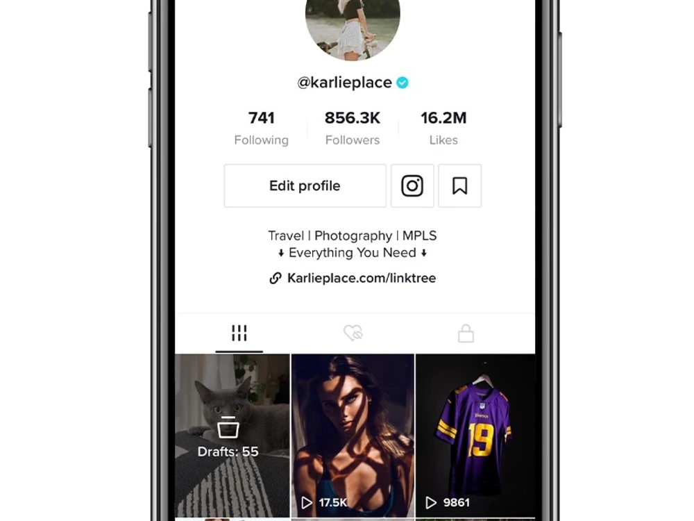 A high-end, trendy TikTok shared to my platform of over 800k. | Upwork