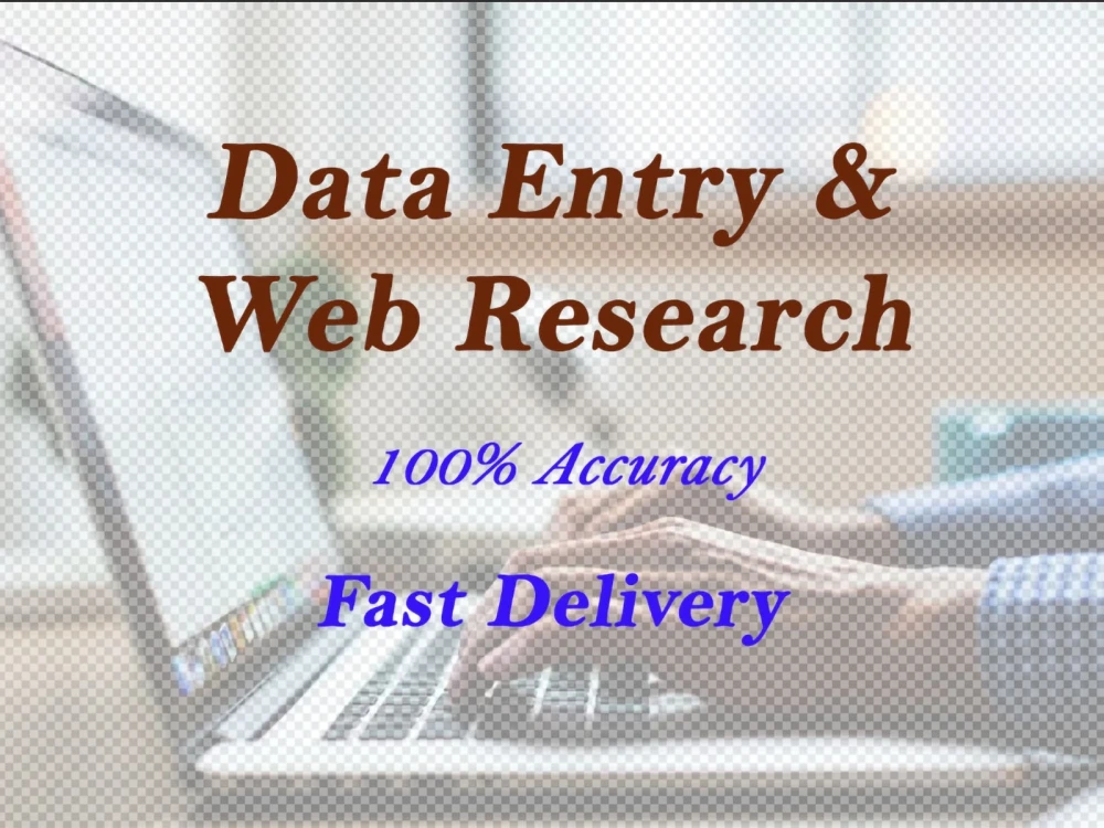 Web research and data entry ! Excel, Google Sheet | Upwork