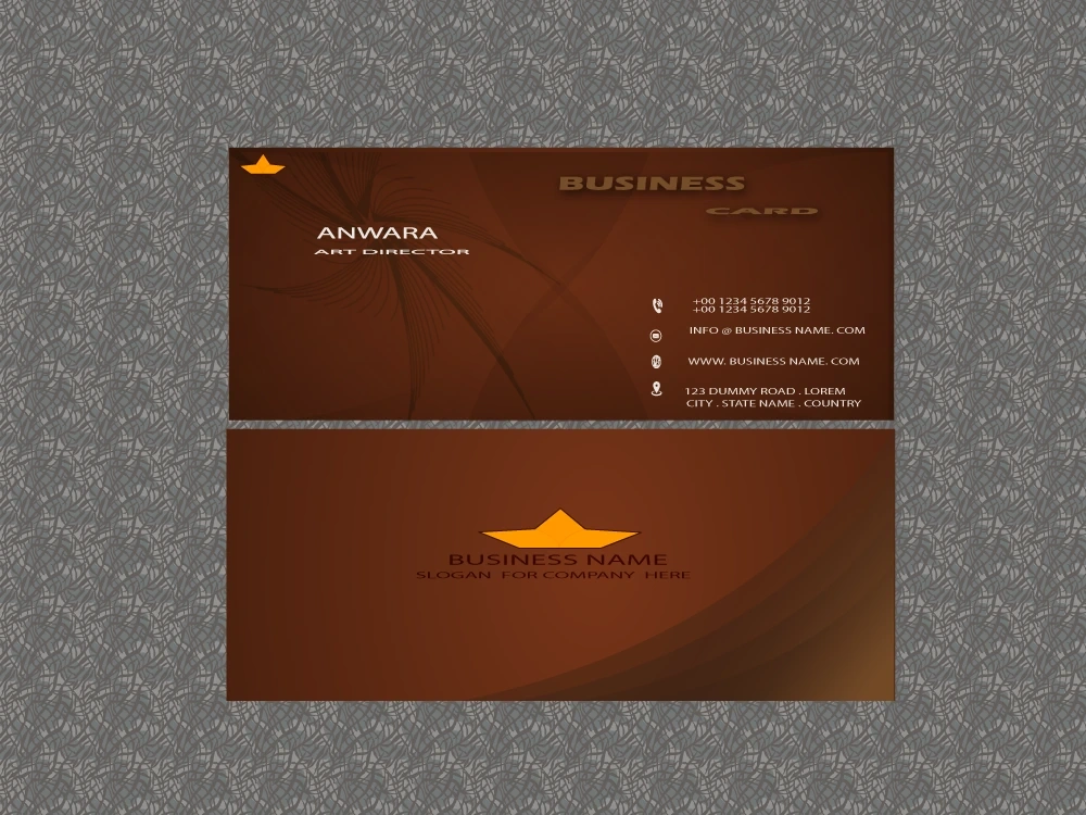Professional business card design | Upwork