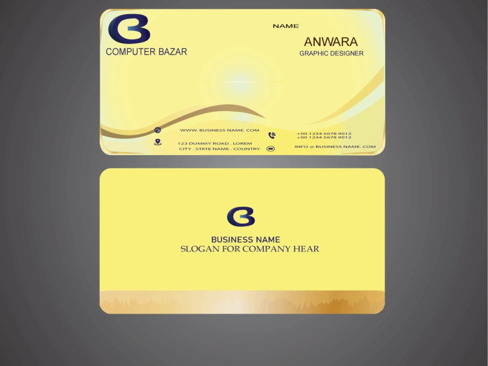 Professional business card design | Upwork
