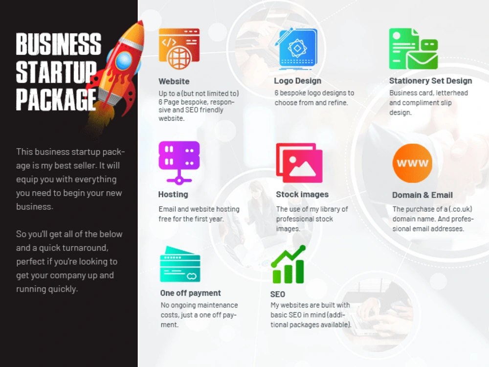 Business Startup Package Inclusive of all Business Design & Development ...