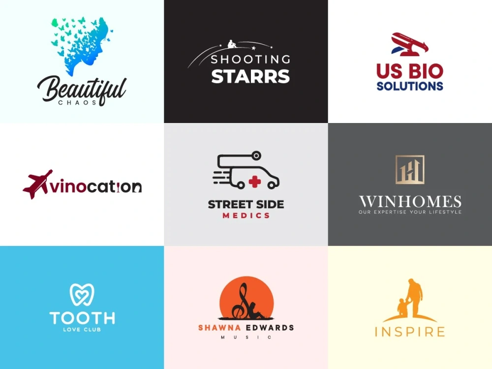 3 simple logo designed for your business | Upwork