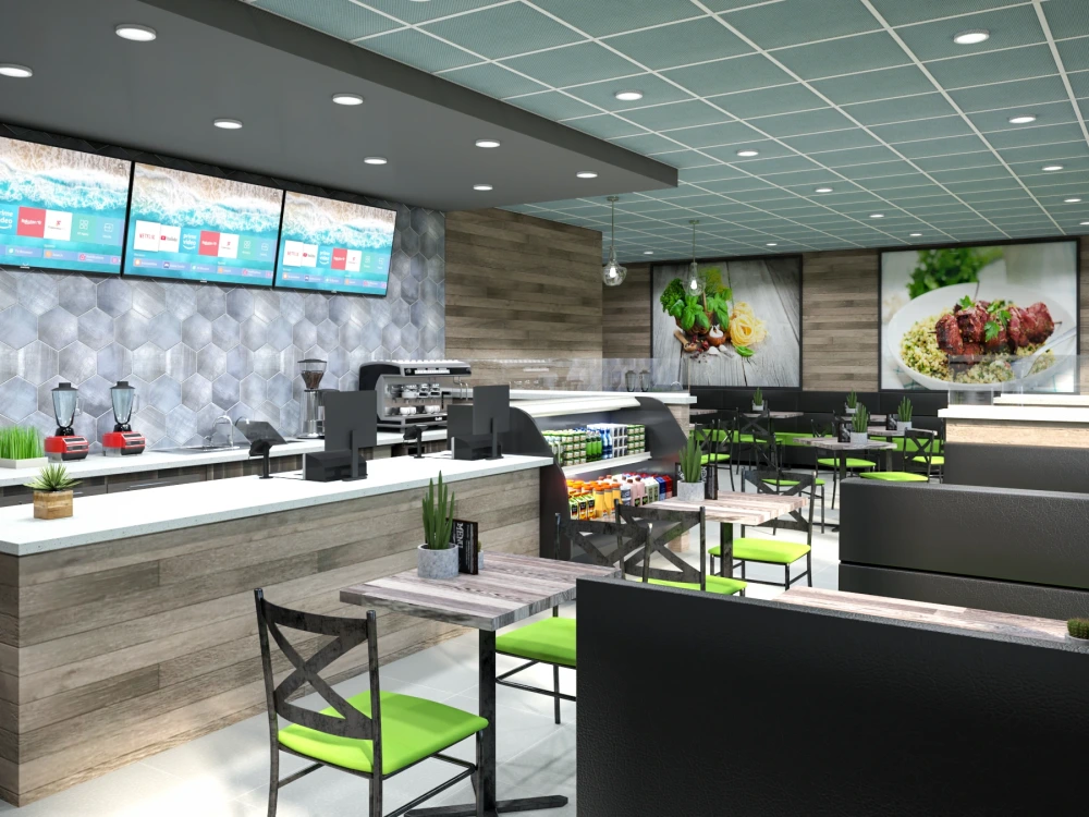 Stunning renderings for your restaurant design | Upwork