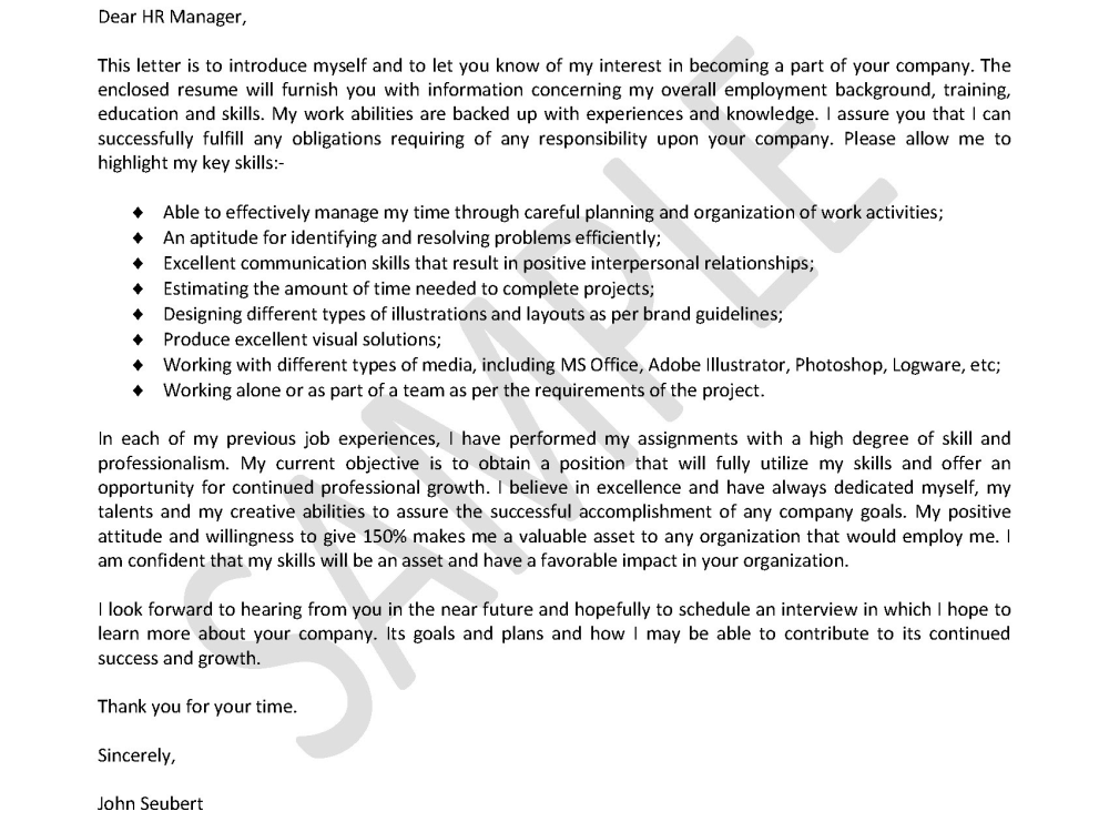 A job-winning Cover Letter | Upwork