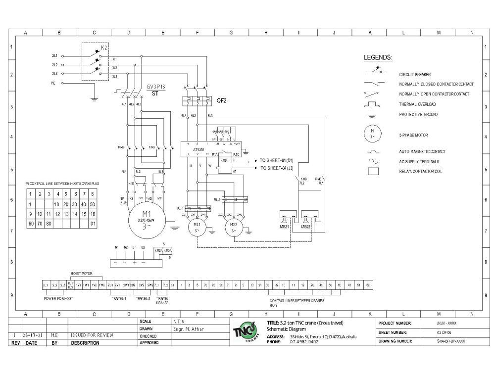 An electrical power & Control system design & its drafting on AUTOCAD ...
