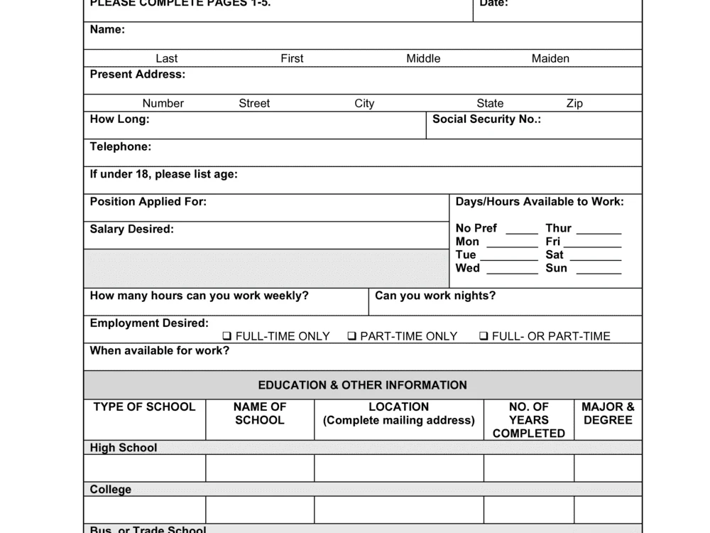 Dynamic fillable PDF form, workbook, and PDF document | Upwork