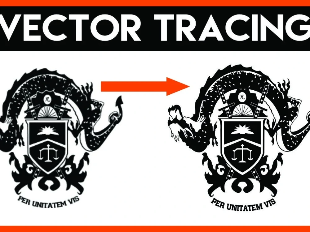 Raster logo, image in vector file high resolution ai,png,jpg | Upwork