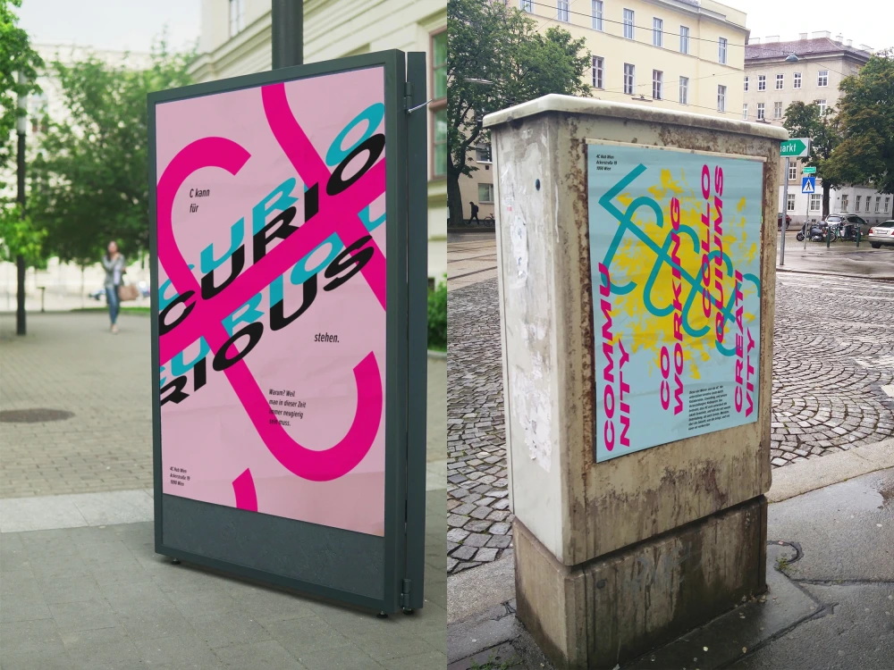 A minimalist typographic poster that captures attention. | Upwork