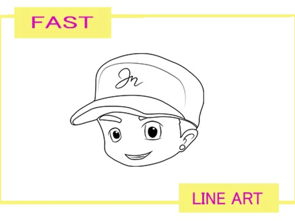 A line art illustrations outline drawing of products | Upwork