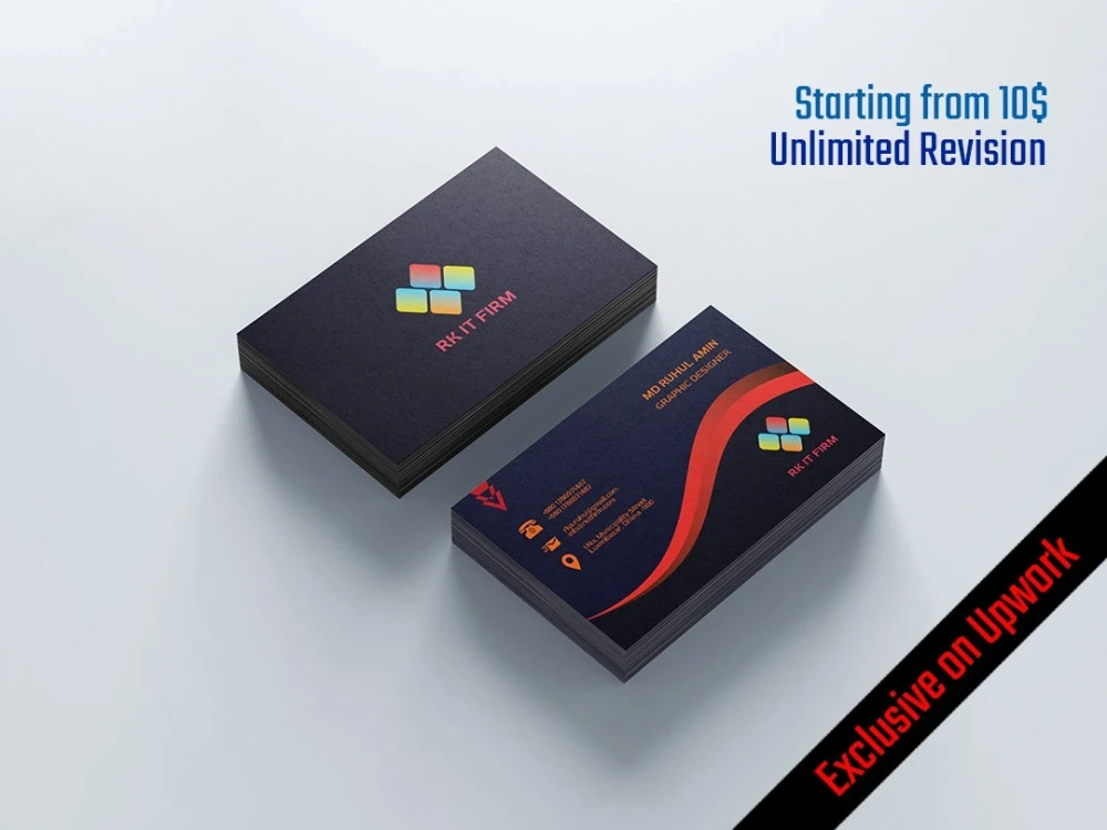 A fantastic professional business card | Upwork