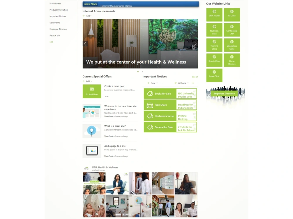SharePoint Intranet Portal that keeps your organization updated | Upwork