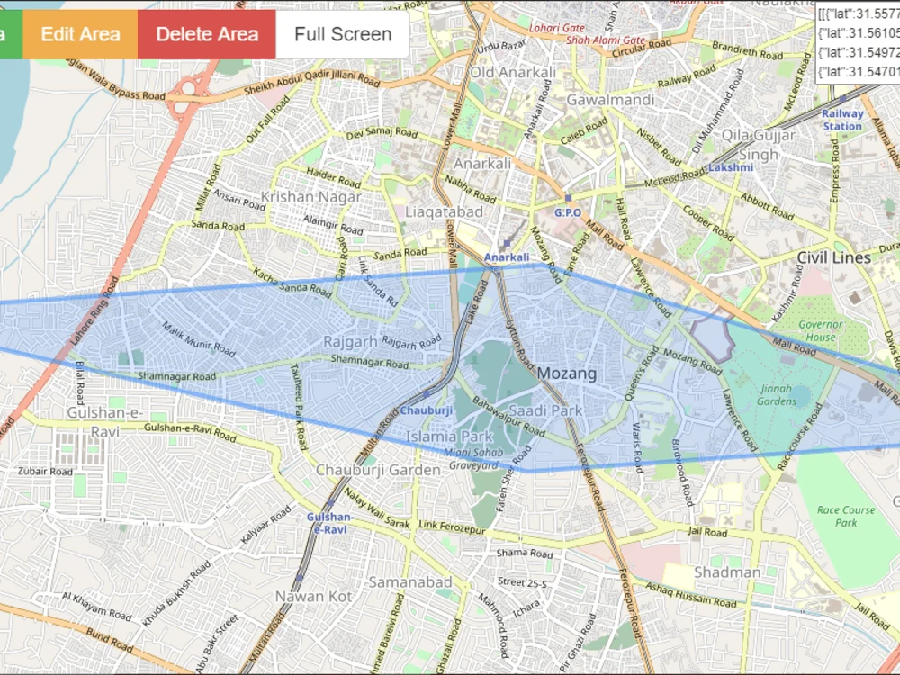 WEB Maps, Esri, openLayers, Leaflet, Polygon or marker coordinates ...