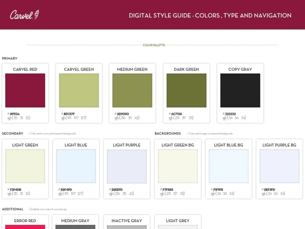 ADA Accessible Color Palette Options plus Annotations | Upwork