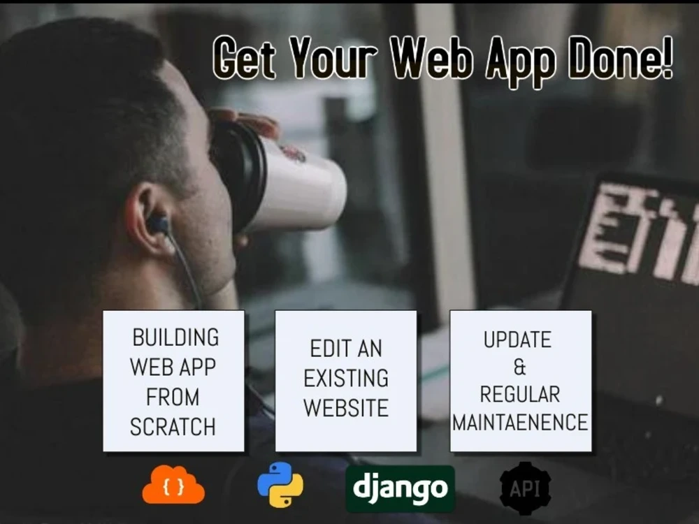 A cross-platform web app using Django. | Upwork
